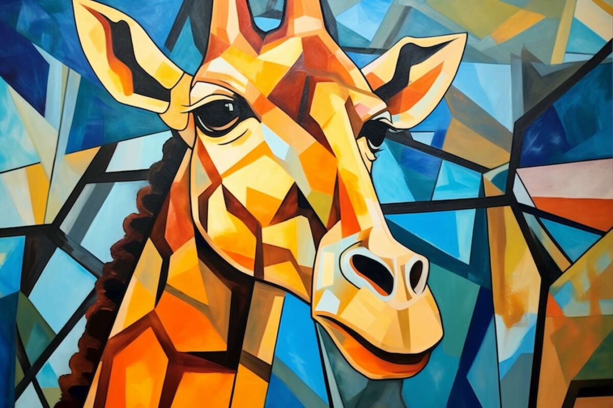 Cubist Giraffe Artwork: Cubism Paintings, Georges Braque