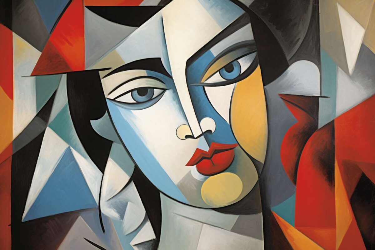 Synthetic Cubism And Multifaceted Portrait Synthetic Cubism And Multifaceted Portrait